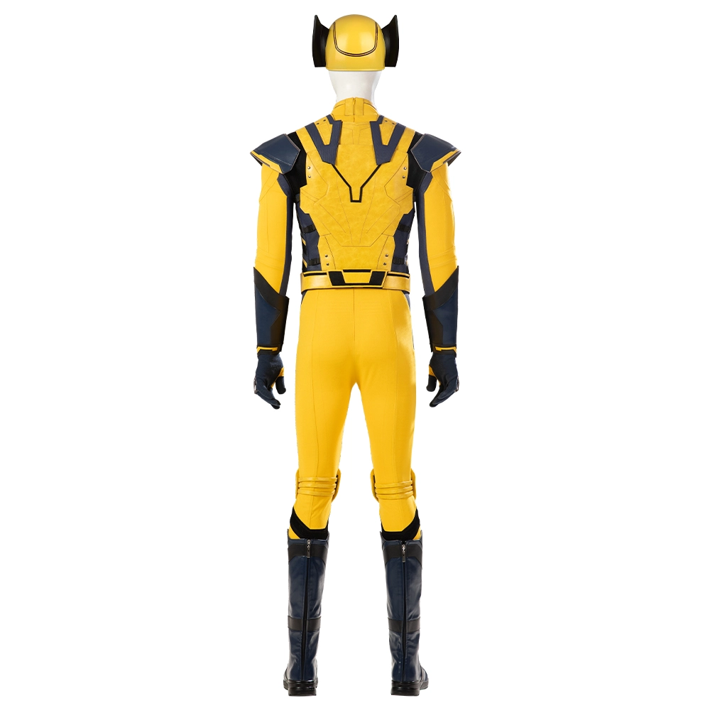 Deadpool 3 Wolverine Men's Costume Premium Marvel Hugh Jackman's Yellow ...