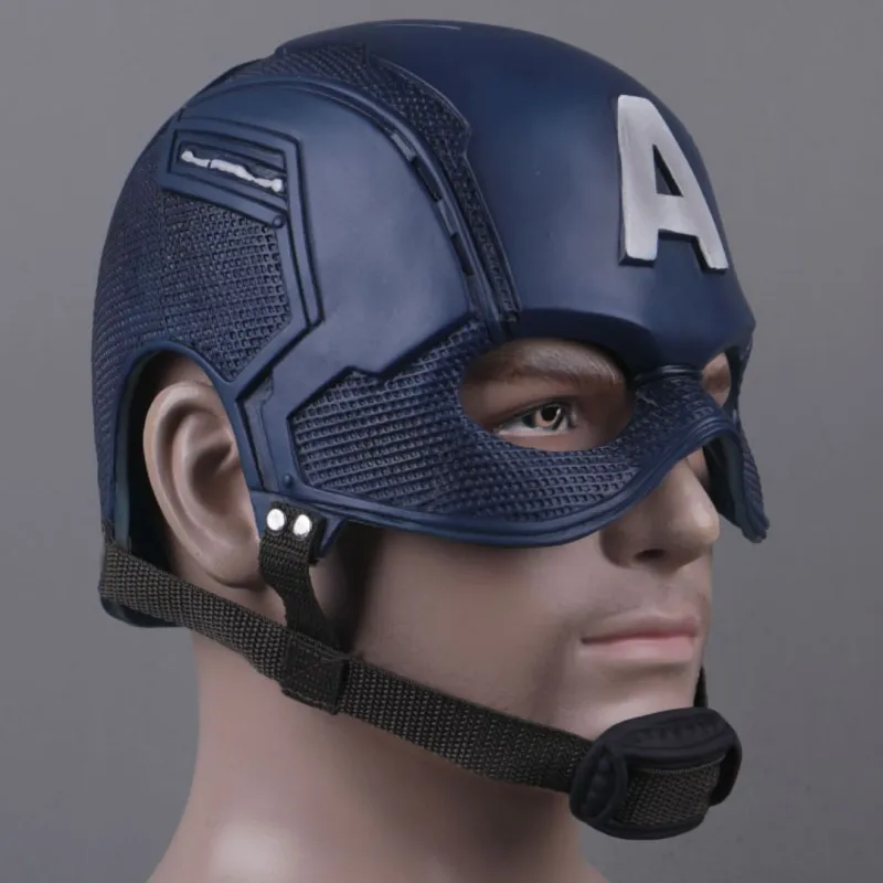 Captain America Cosplay Helmet Avengers: Age of Ultron Superhero Steve ...
