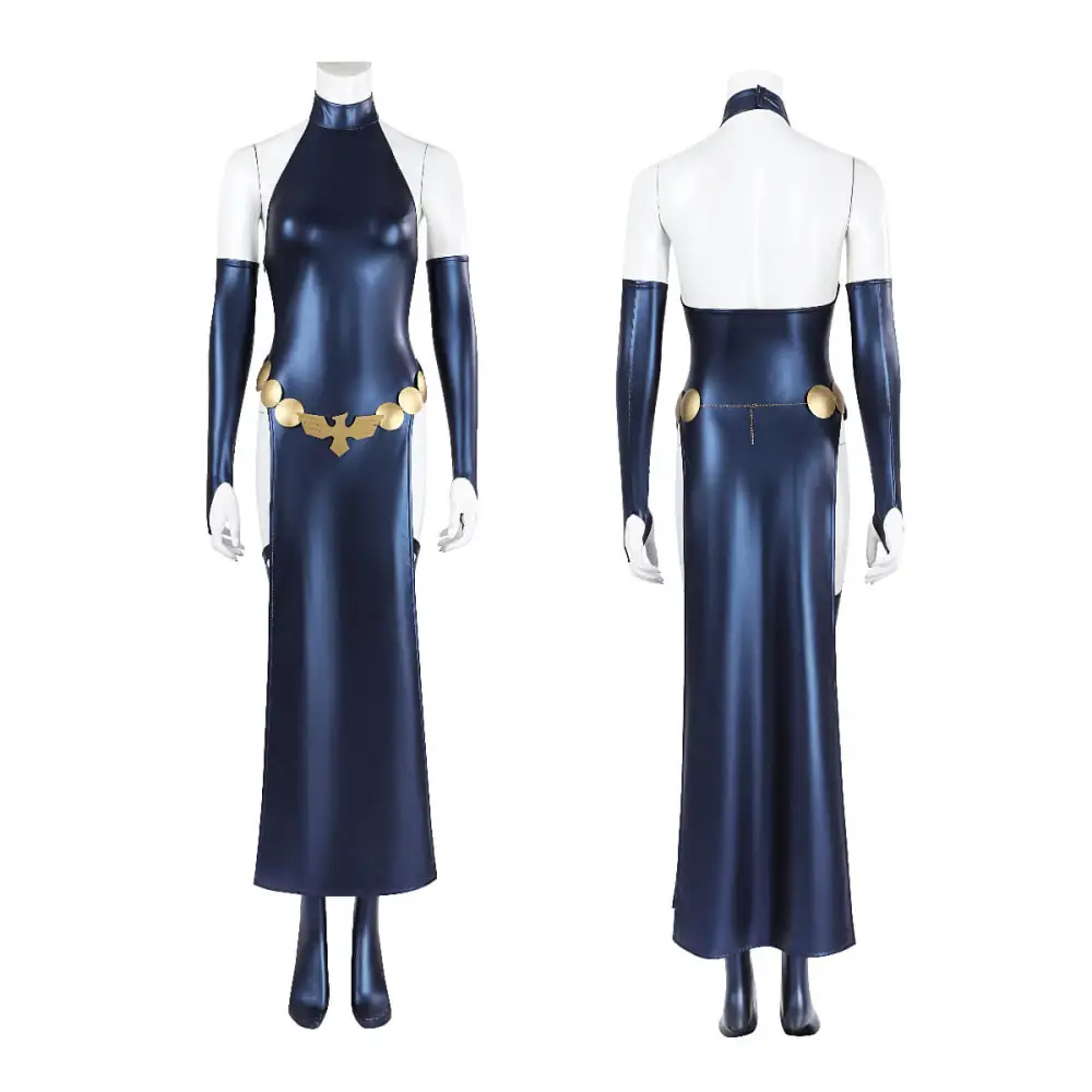Raven Cover Girl Cosplay Costume Comic Theme Party Fancy Dress Takerlama