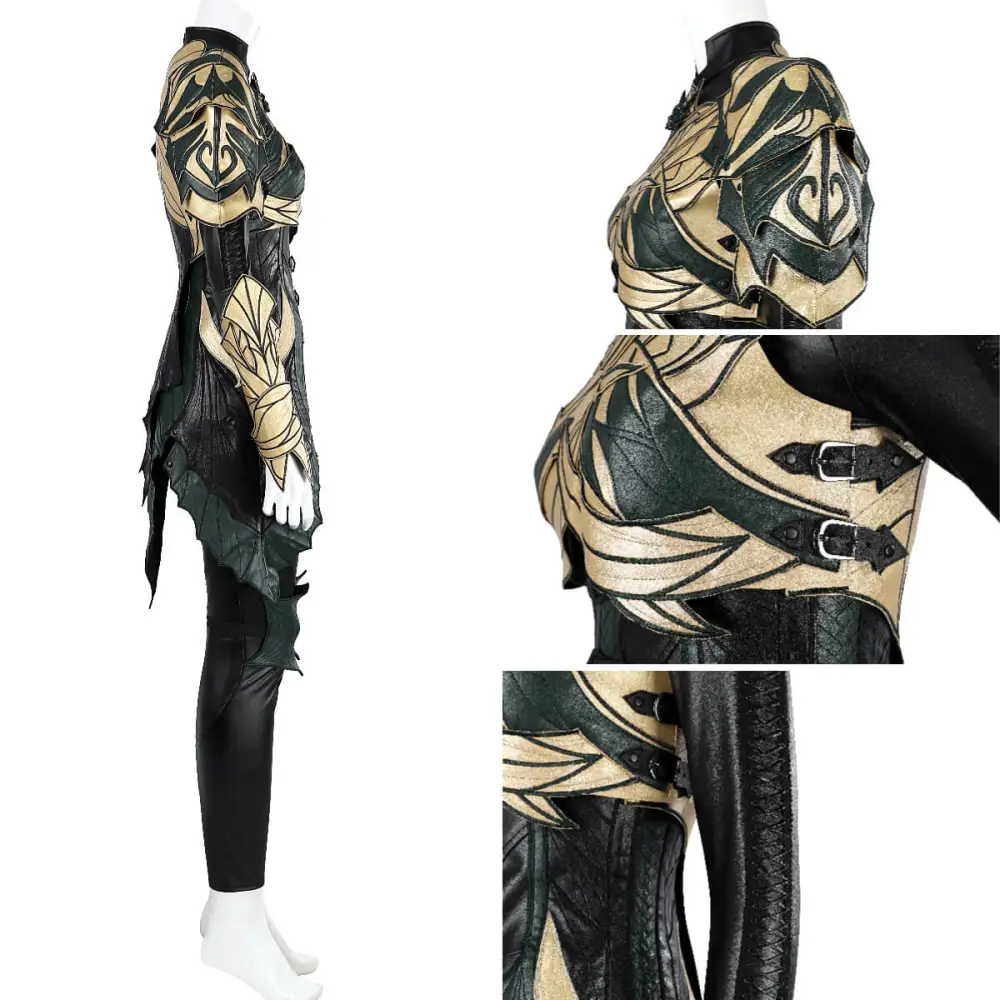 Baldur's Gate III Minthara Cosplay Costume BG3 Women's Uniform Top ...