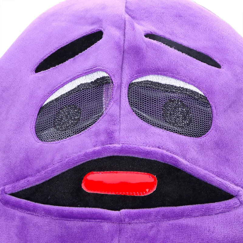 Purple Grimace Monster Cosplay Costume Theme Party Fancy Dress Takerlama