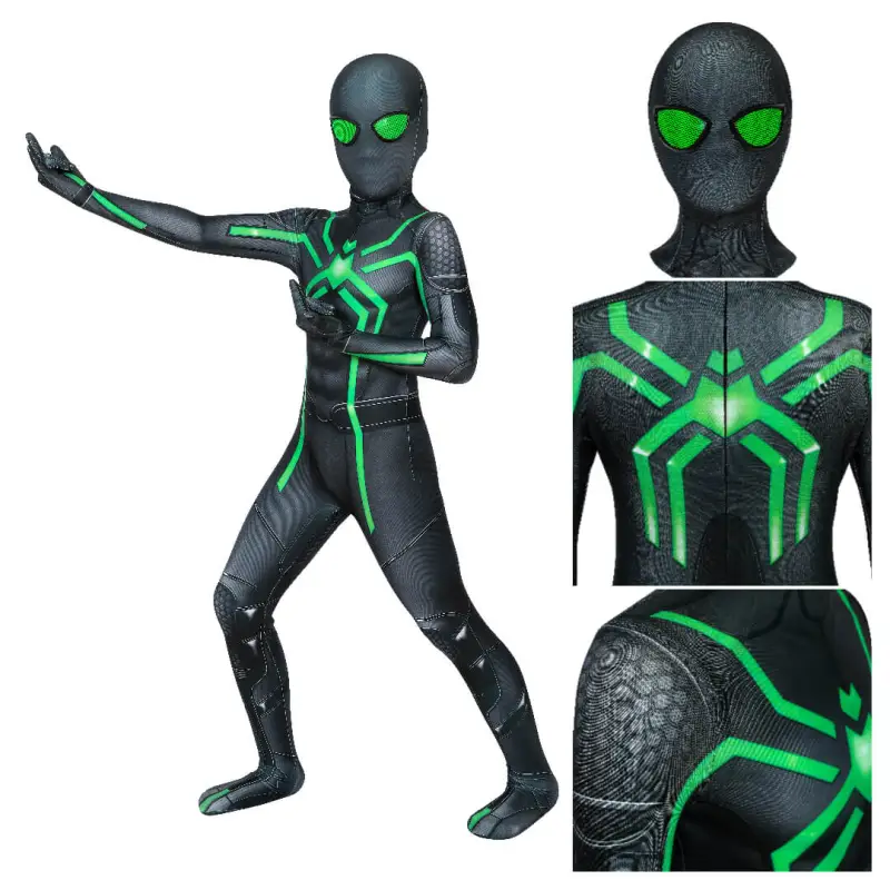 Kid's Spider Man Spidey Stealth Suit PS4 Earth-TRN461 Peter Parker ...