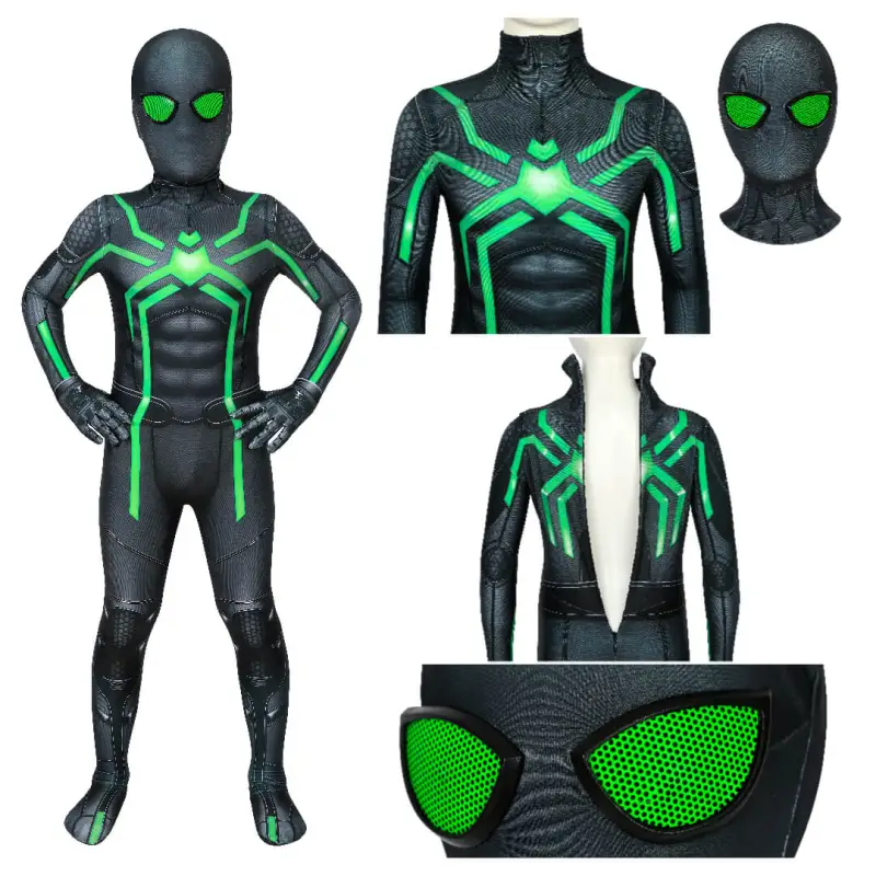Kid's Spider Man Spidey Stealth Suit PS4 Earth-TRN461 Peter Parker ...