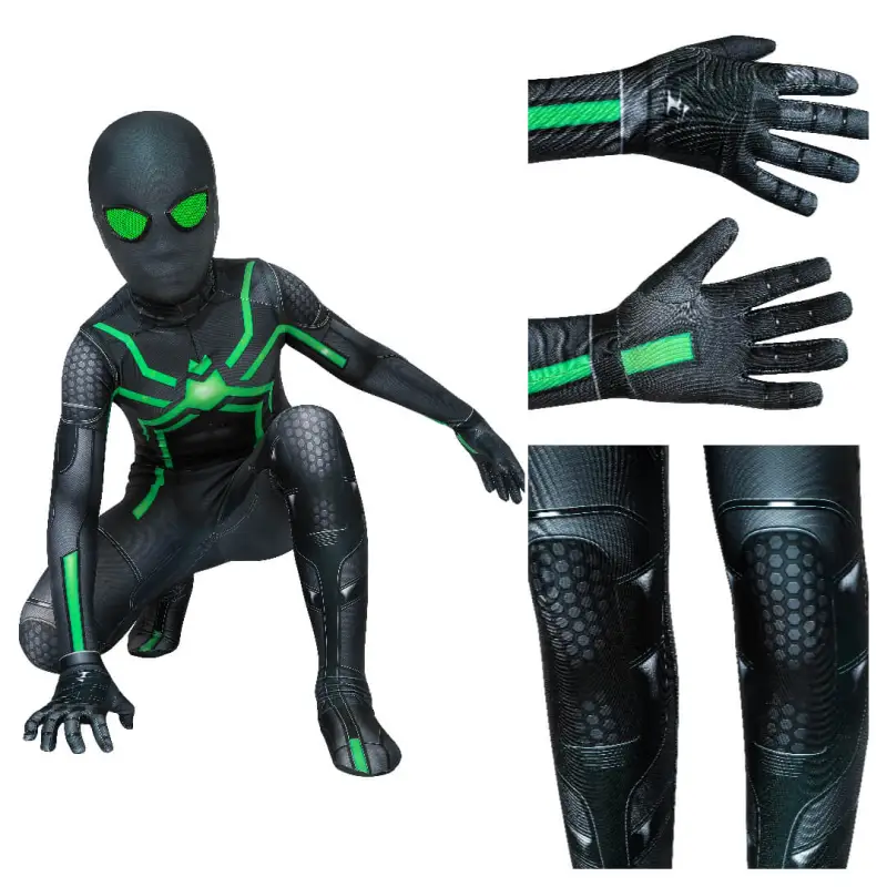 Kid's Spider Man Spidey Stealth Suit PS4 Earth-TRN461 Peter Parker ...