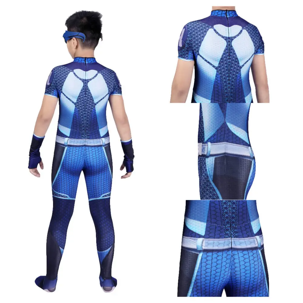 Kid's The Boys A-Train Cosplay Costumes Takerlama