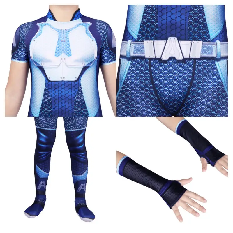 Kid's The Boys A-Train Cosplay Costumes Takerlama