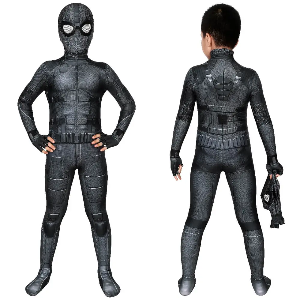Kid's Spider-Man Far From Home Night Monkey Cosplay Costume Peter ...