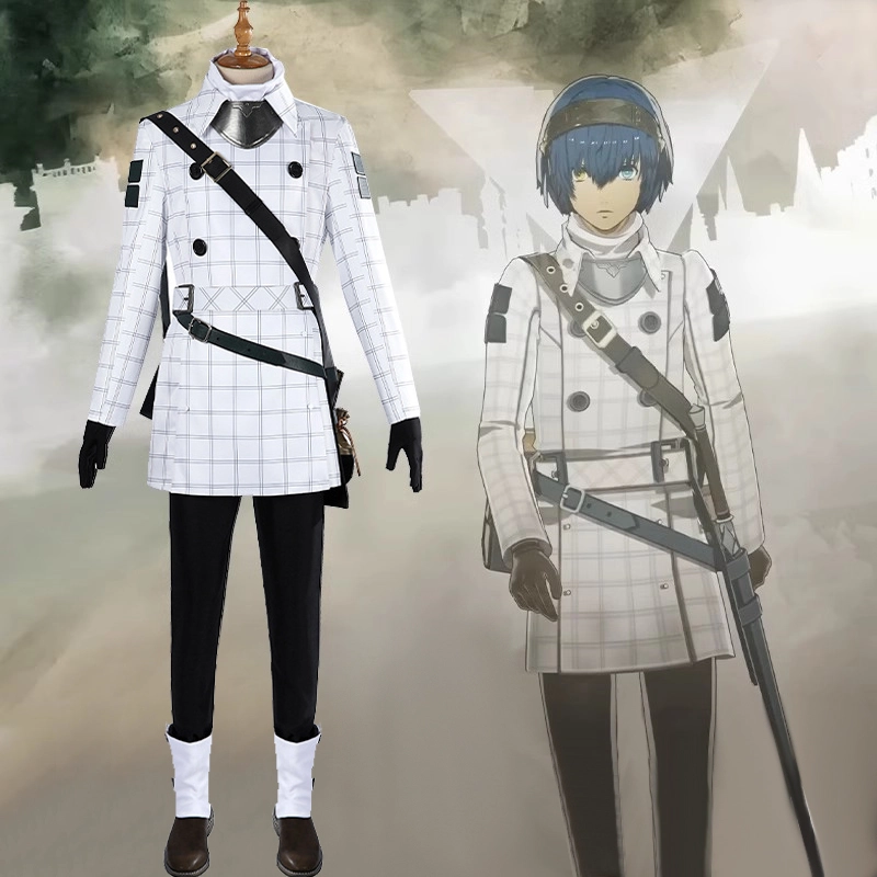 Metaphor: ReFantazio Travelling Boy Will Cosplay Costume White Takerlama