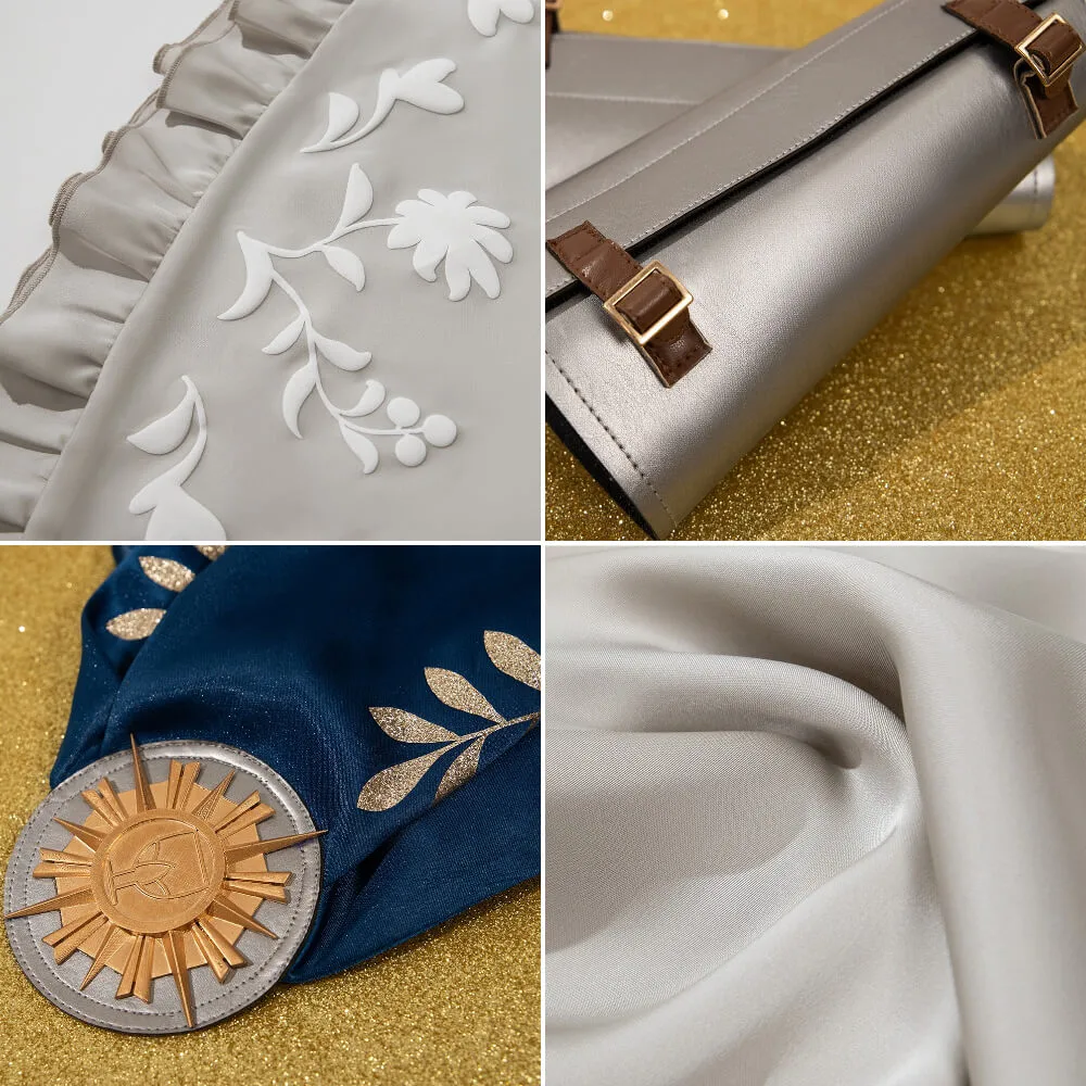 Identity V Psychologist Ada Mesmer The Silver Knight Cosplay Costume ...