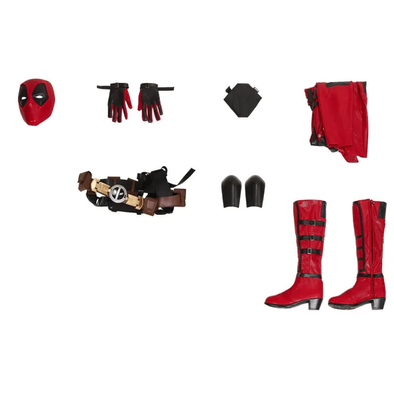 New Deadpool & Wolverine Lady Deadpool Cosplay Costume Female Deadpool ...