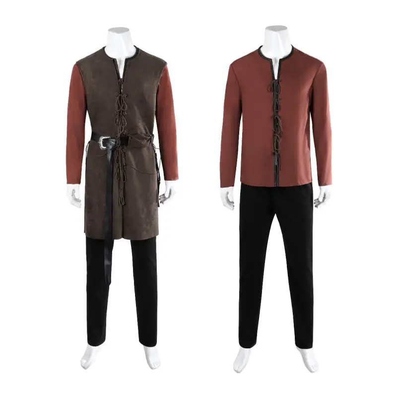 LOTR Two Towers Aragorn Cosplay Costume Movie Halloween Party Outfits ...