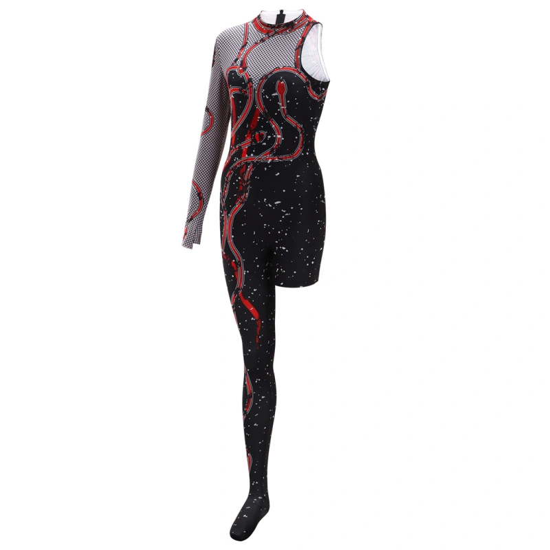 Taylor Swift The Eras Tour Cosplay Costume Women's Black Red Print ...