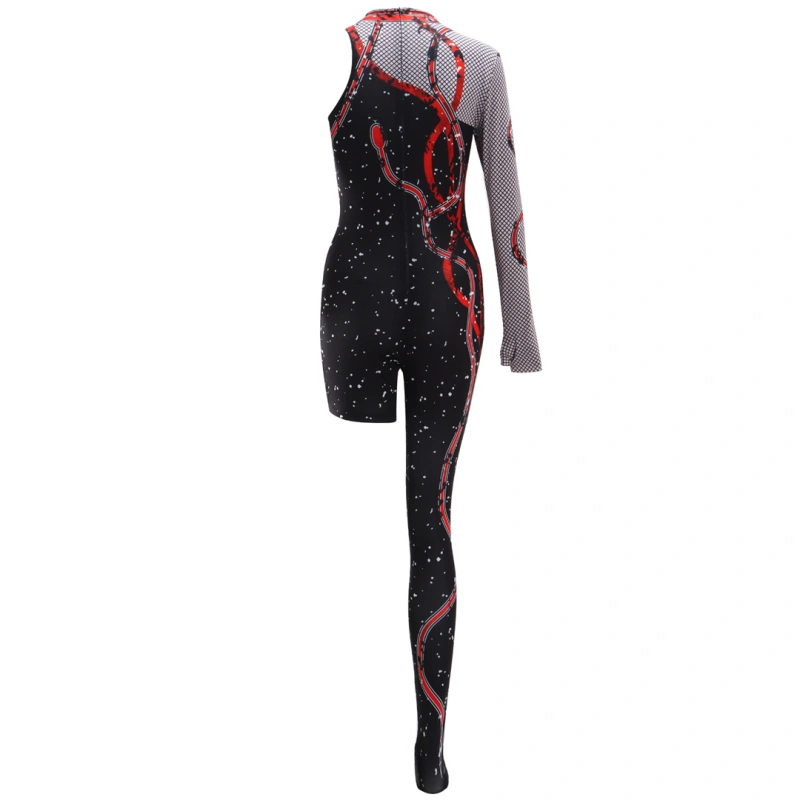 Taylor Swift The Eras Tour Cosplay Costume Women's Black Red Print ...