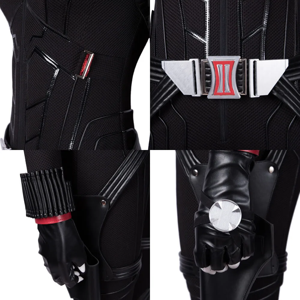 Black Widow Costume Avengers Endgame Natasha Romanova Halloween Cosplay ...
