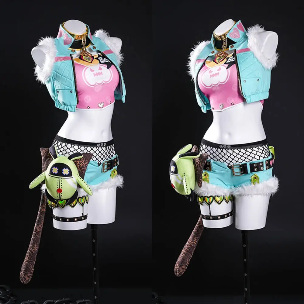 Zenless Zone Zero Nicole Demara Cunning Cutie Cosplay Costume Takerlama