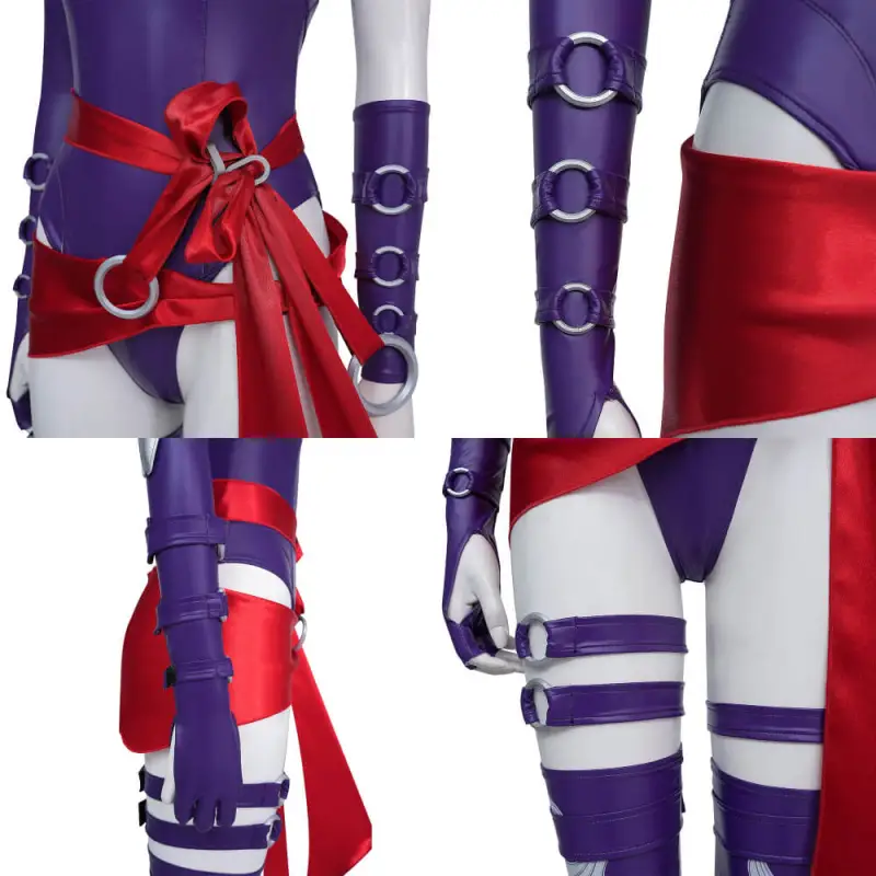 Marvel Rivals Psylocke Vengeance Cosplay Costume Takerlama