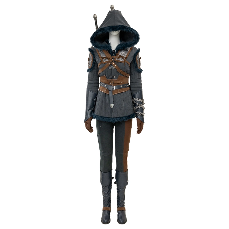 The Witcher 4 Ciri Hunt Cirilla Cosplay Costume Takerlama