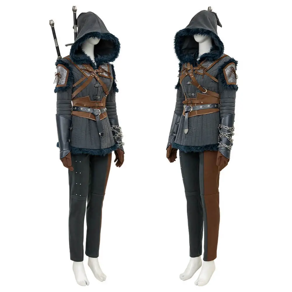 The Witcher 4 Ciri Hunt Cirilla Cosplay Costume Takerlama