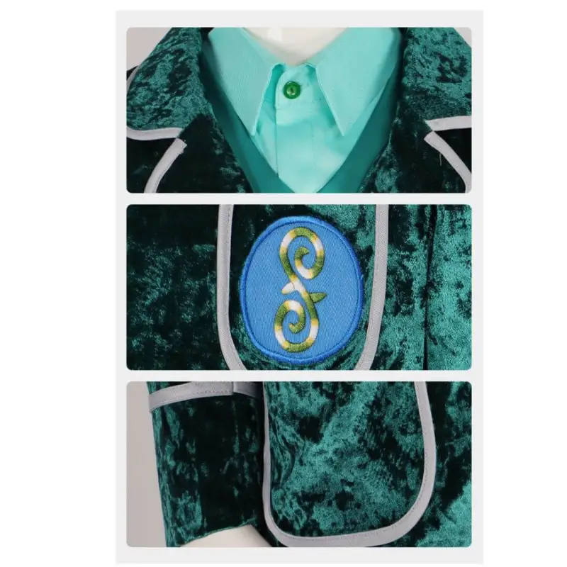 Shiz University Uniform Wicked 2024 Pfannee Cosplay Costumes Takerlama