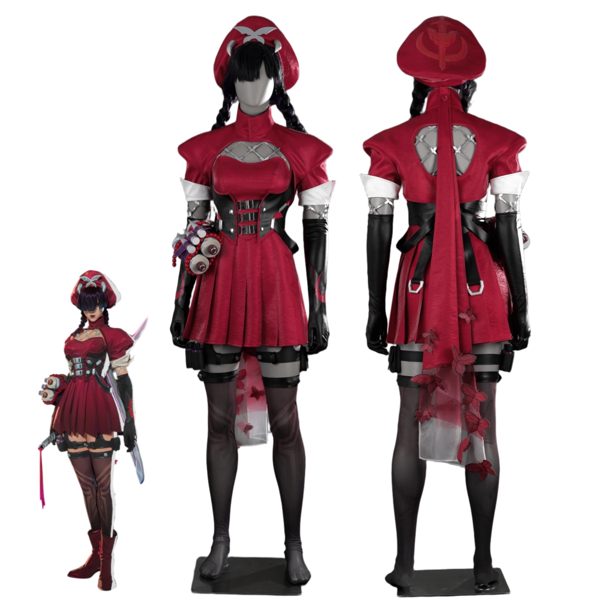 Marvel Rivals Psylocke Blood Kariudo Cosplay Costume Women Takerlama