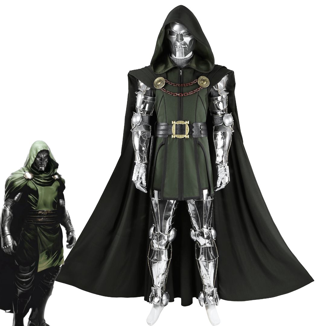 New Avengers 5 Doomsday Doctor Doom Cosplay Costume Marvel Superhero ...