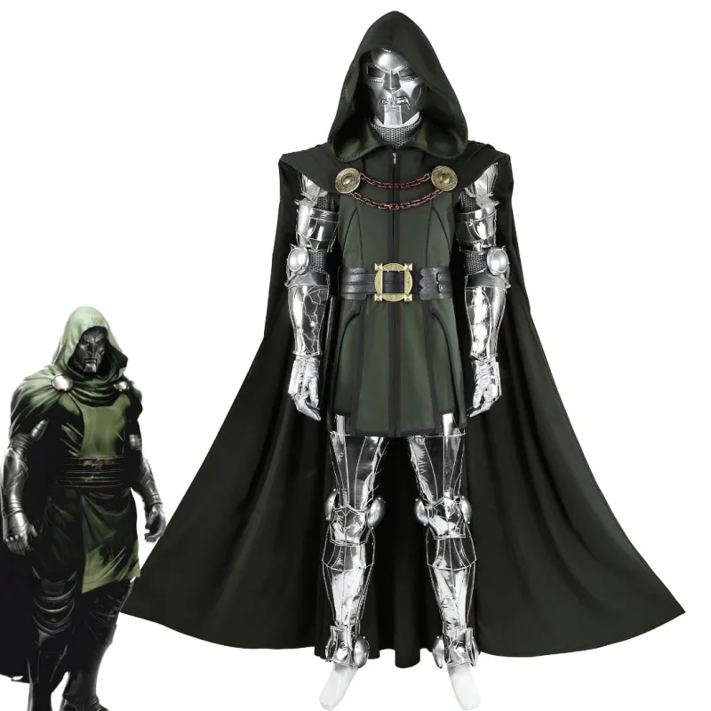 New Avengers 5 Doomsday Doctor Doom Cosplay Costume Marvel Superhero ...