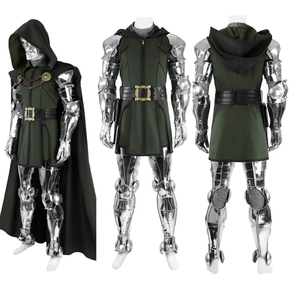 New Avengers 5 Doomsday Doctor Doom Cosplay Costume Marvel Superhero ...