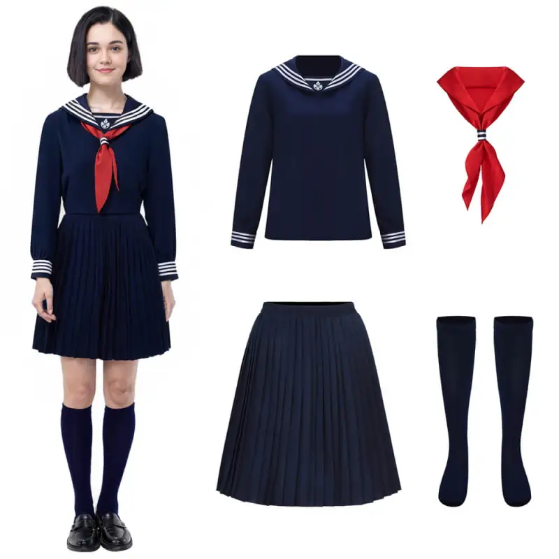 Silent Hill f Hinako Shimizu Cosplay Costume Women's School Uniform ...