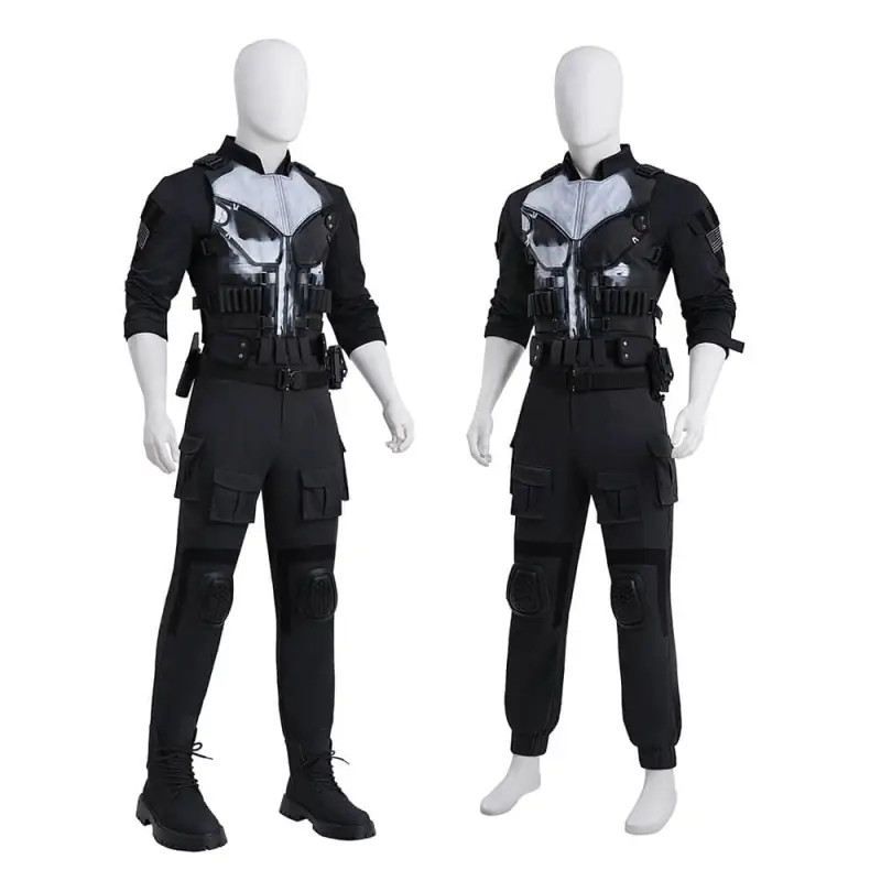 Daredevil: Born Again The Punisher Cosplay Costume Frank Castle ...