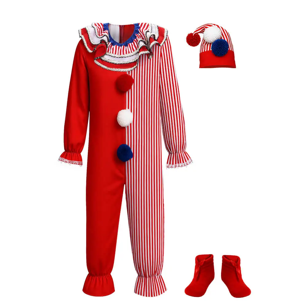 John Wayne Gacy Cosplay Costume Clown Pogo Serial Killers Halloween ...