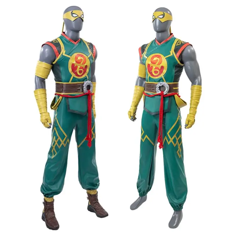 Deluxe Marvel Rivals Iron Fist Cosplay Costume Takerlama