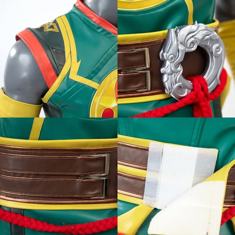 Deluxe Marvel Rivals Iron Fist Cosplay Costume Takerlama