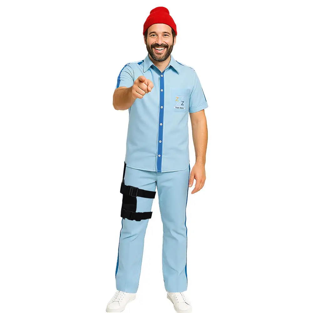 The Life Aquatic with Steve Zissou Crew Uniform Cosplay Costume Takerlama