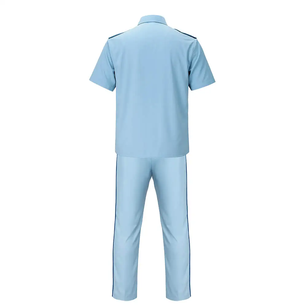 The Life Aquatic with Steve Zissou Crew Uniform Cosplay Costume Takerlama