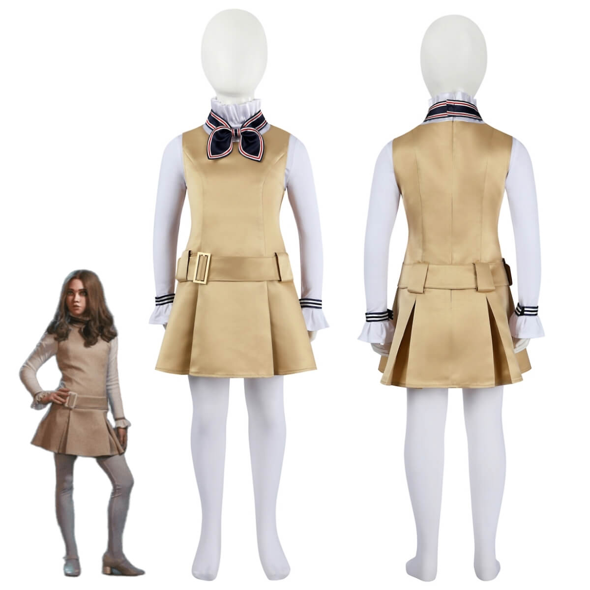 M3GAN 2.0 Cosplay Costume Megan for Adults Kids