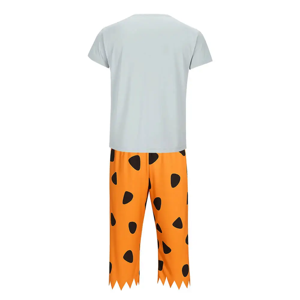 The Flintstones 4 Little Bam Cosplay Costume Men's Halloween Flint ...