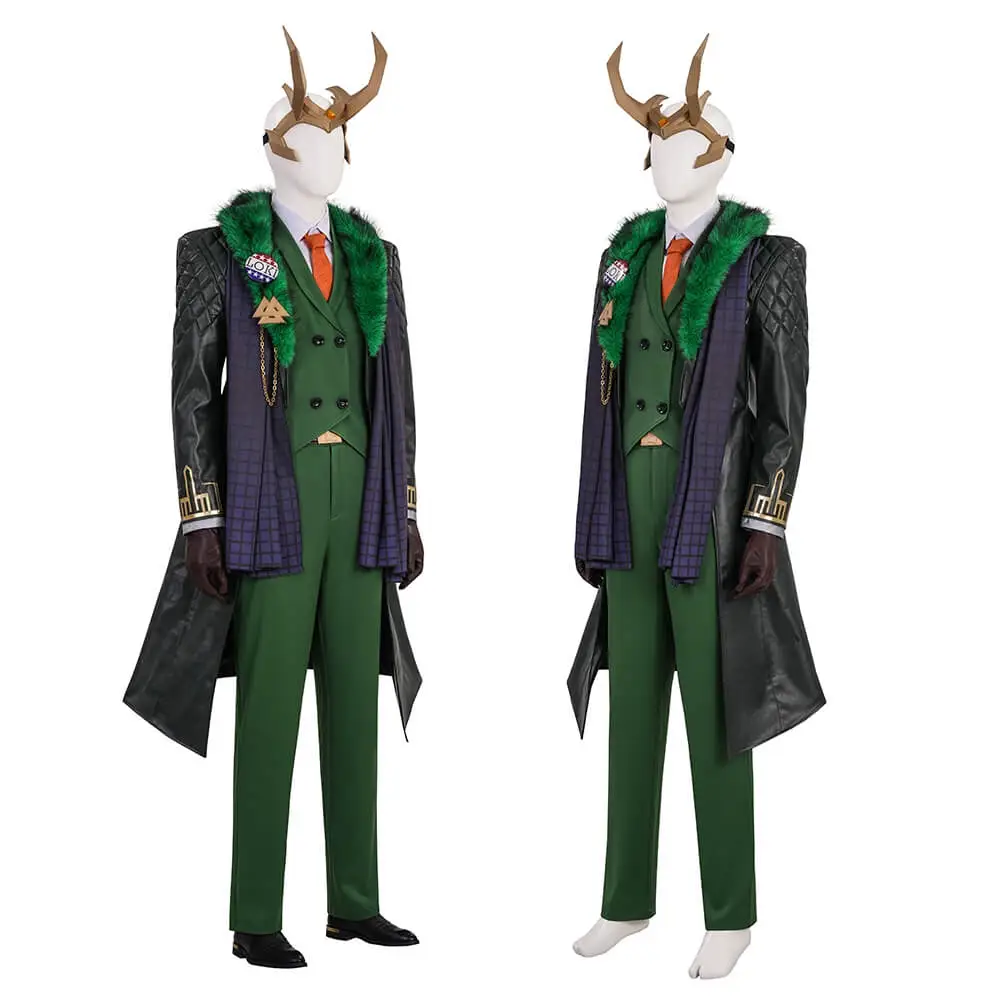 Marvel Rivals Loki Presidential Attire Cosplay Costume Halloween ...