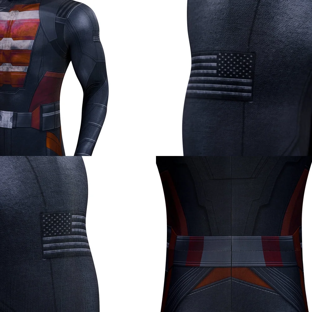 Thunderbolts U.S. Agent Halloween Cosplay Costume Superhero John Walker ...