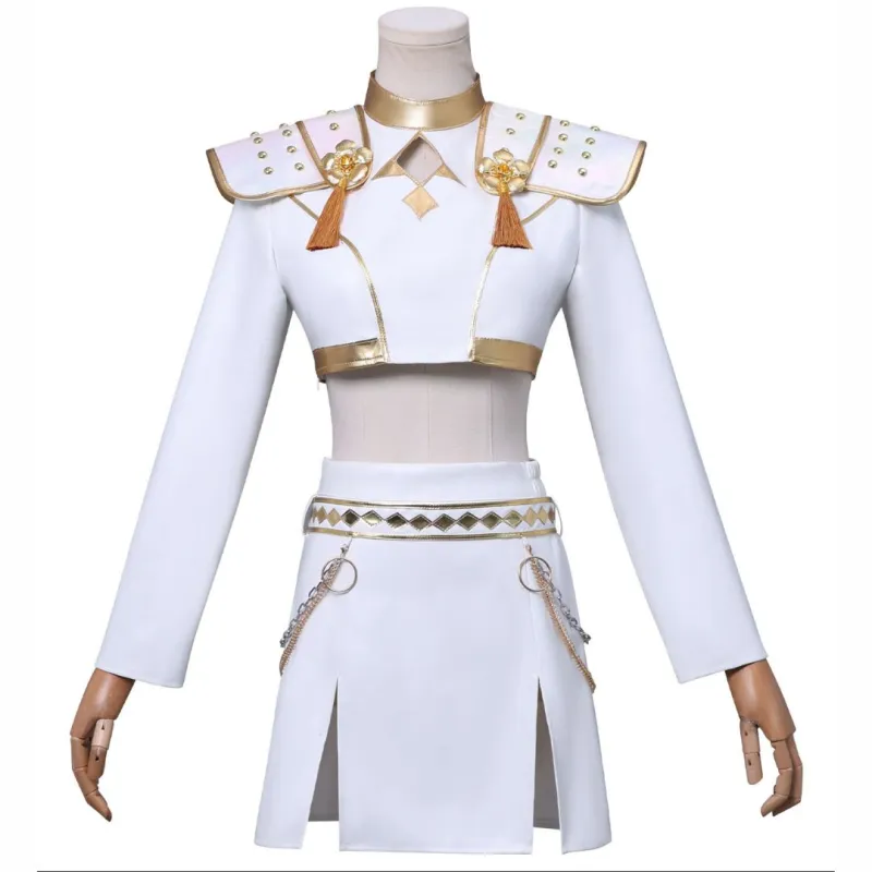 Kpop Demon Hunters Mira Rumi Zoey What It Sounds Like Cosplay Costume ...