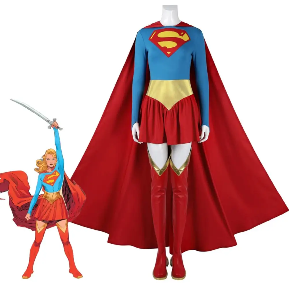 Supergirl Woman of Tomorrow Halloween Cosplay Costume Kara Zor-El DC ...