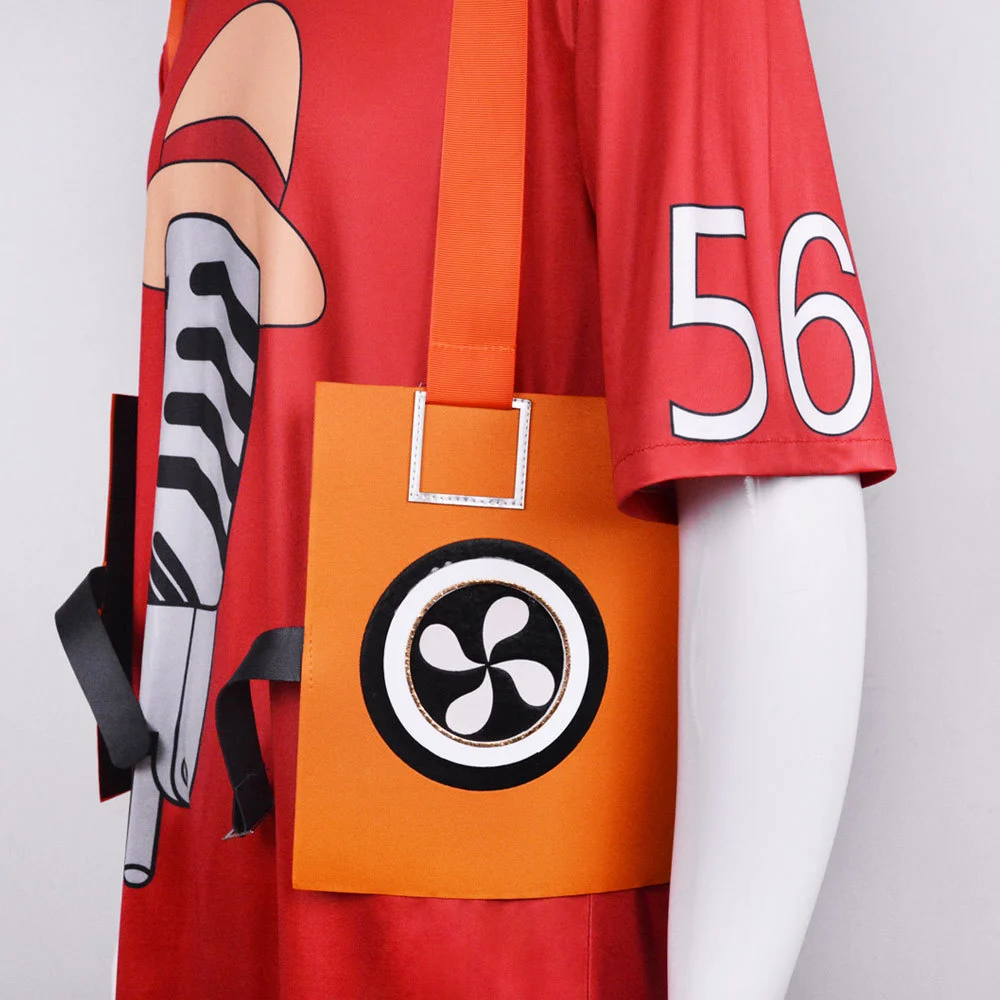 Anime Film Red 2022 Monkey D. Luffy Cosplay Costume Hat Takerlama