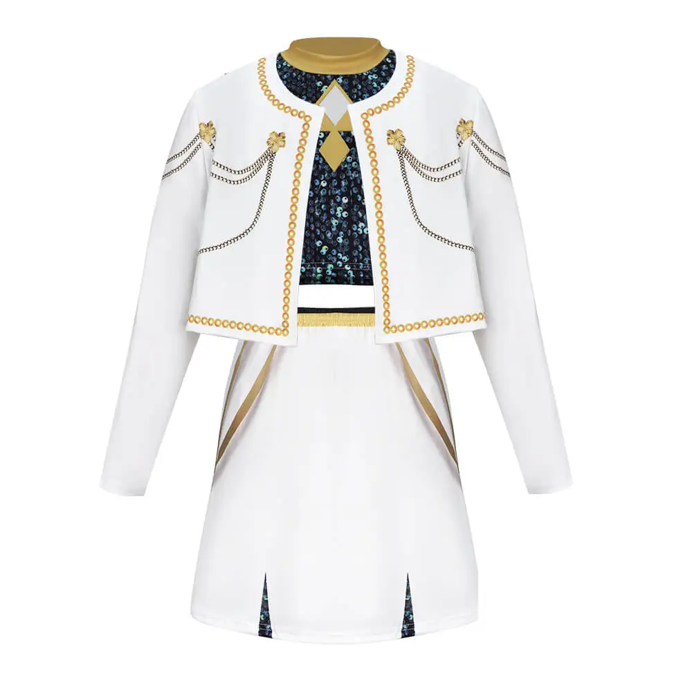 Child Kpop Demon Hunters Zoey Golden Stage Outfits Teenagers Cosplay ...