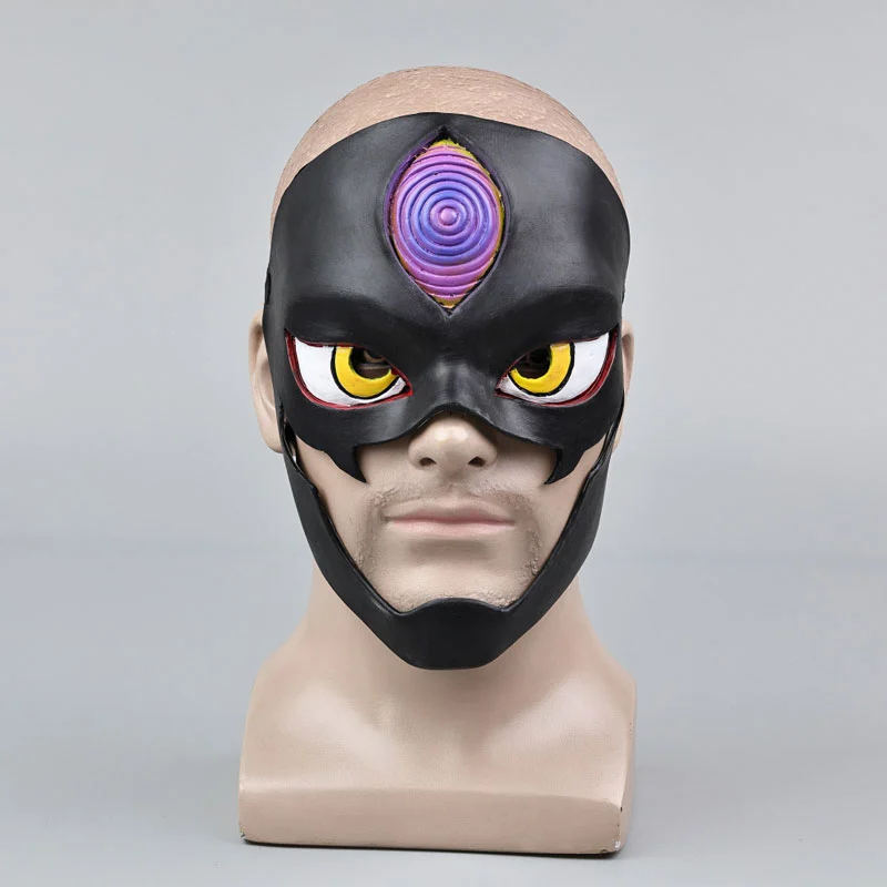 Dandadan Jin Enjyoji Takakura Cosplay Half Face Mask Helmet Takerlama