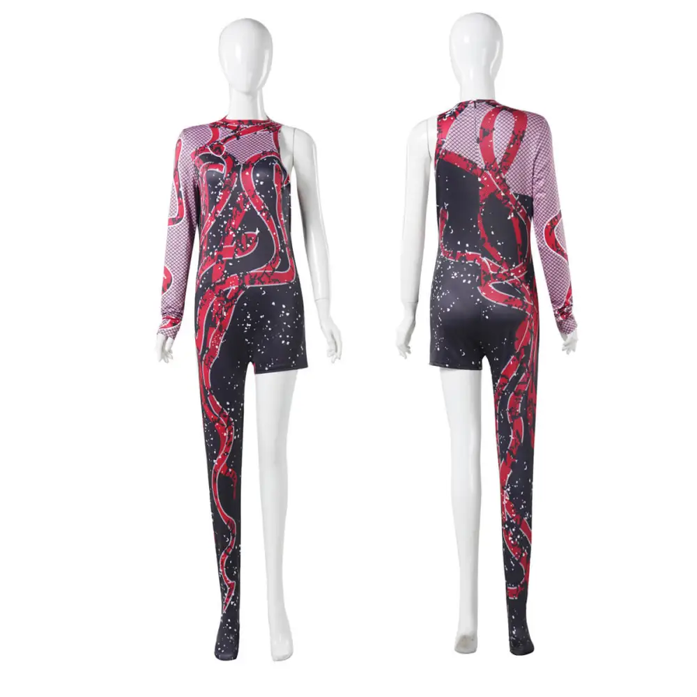 Taylor Swift The Eras Tour Cosplay Costume Women's Black Red Snake ...