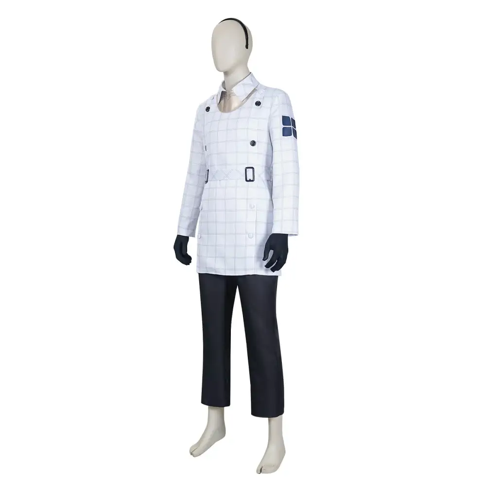 Metaphor ReFantazio Travelling Boy Will Cosplay Costume White Takerlama