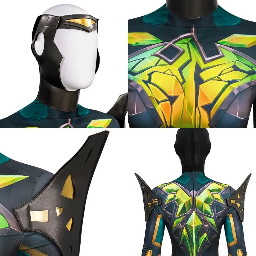 Marvel Rivals Phoenix Jean Grey Cosplay Costume Printed Style For Women ...