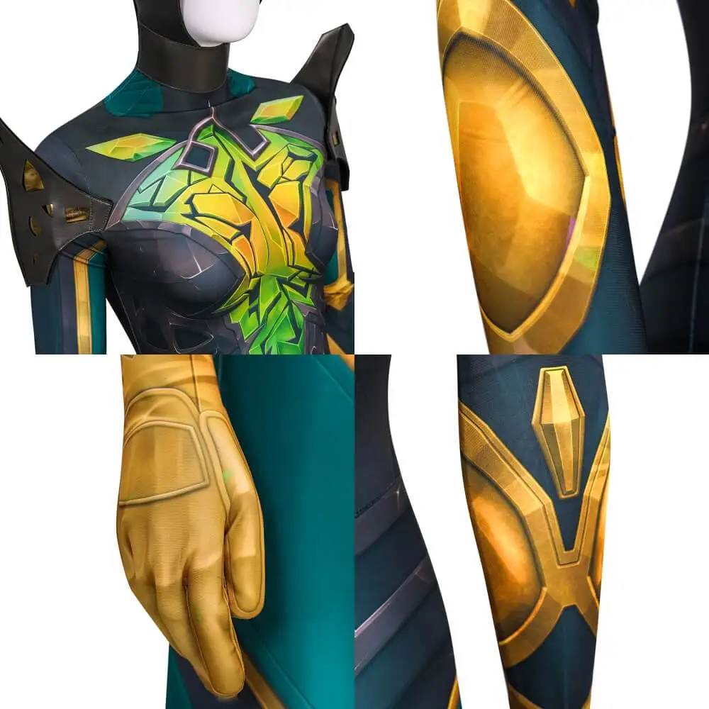 Marvel Rivals Phoenix Jean Grey Cosplay Costume Printed Style For Women ...