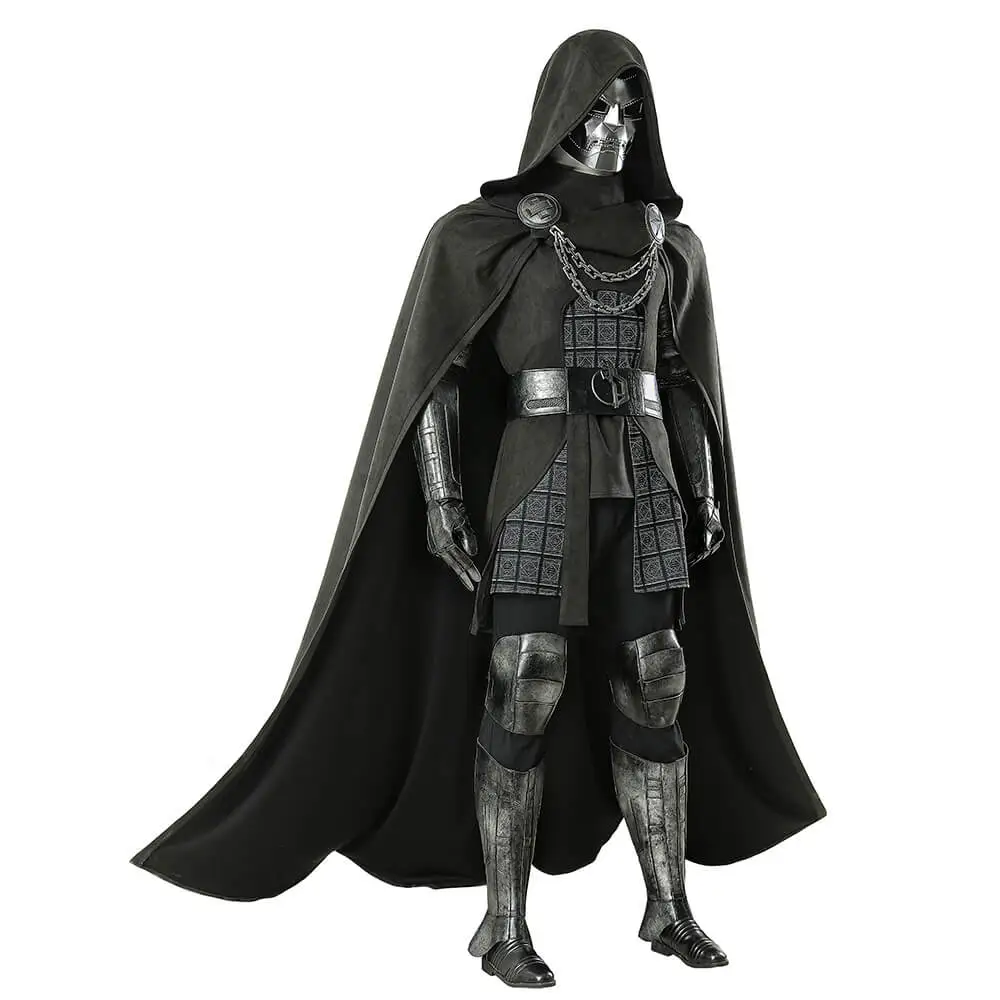 Doctor Doom Dr. Victor von Doom Cosplay Costume Avengers 5 Doomsday Outfit Takerlama