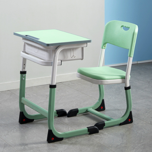 Adjustable classroom furniture school sets student desk and chair