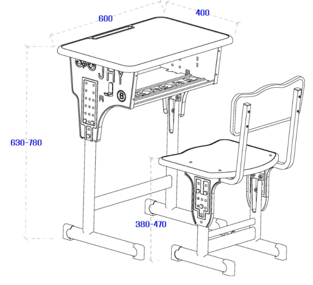 individual school desk